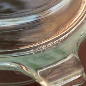 Pyrex | Kitchen | Mini Pyrex Clear Glass Baking Dish With Lid | Poshmark